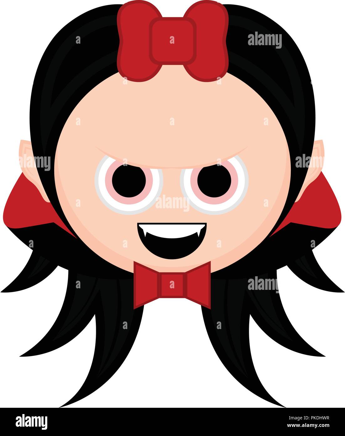 Halloween Vampire Girl Clipart