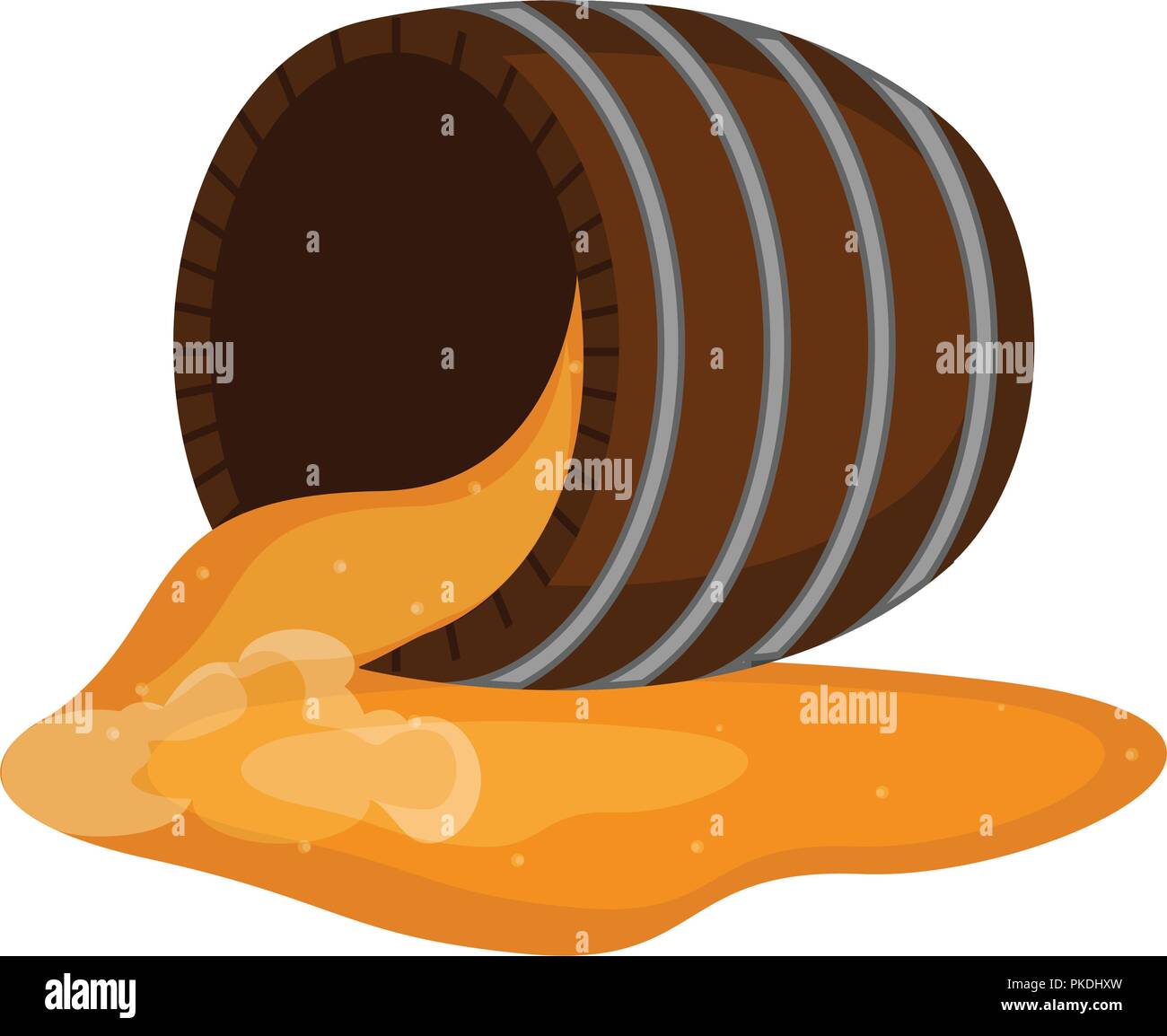 Open wooden barrel beer hi-res stock photography and images - Alamy