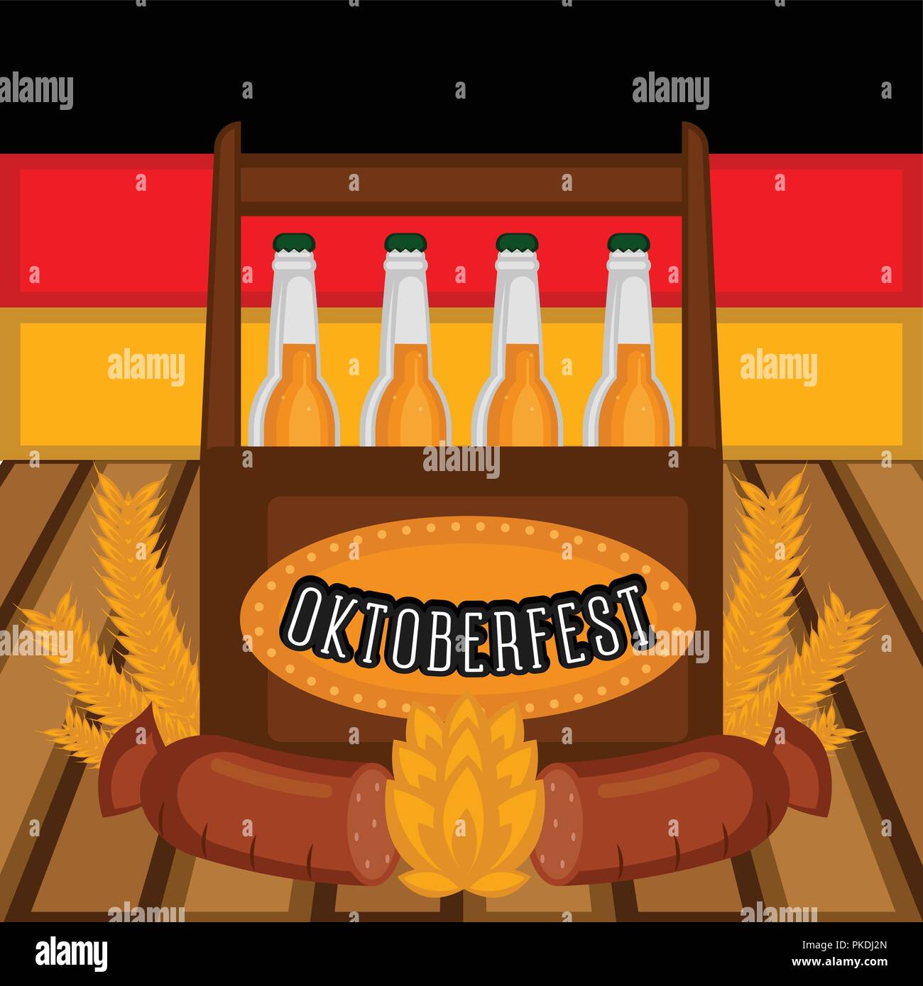Traditional german carnival Stock Vector Images - Alamy