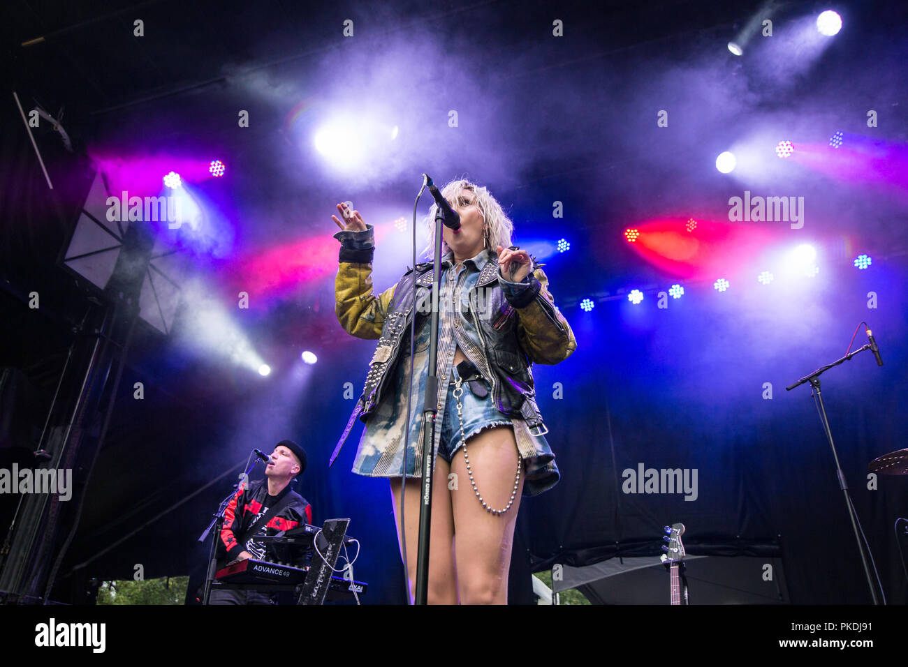 Vancouver rock band Little Destroyer performing at Skookum Music ...