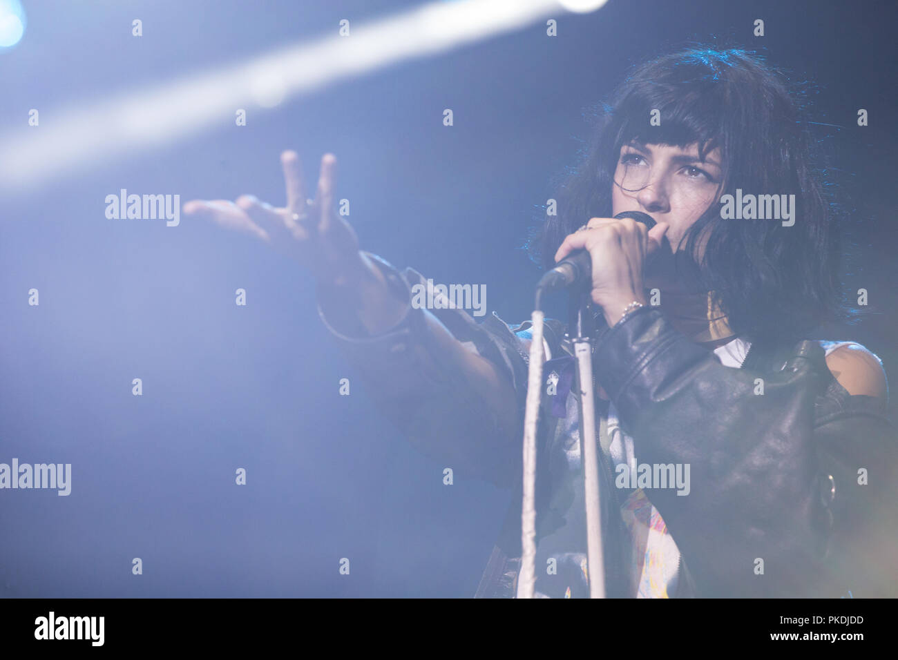 Canadian band Dear Rouge performing at Skookum Music Festival in ...