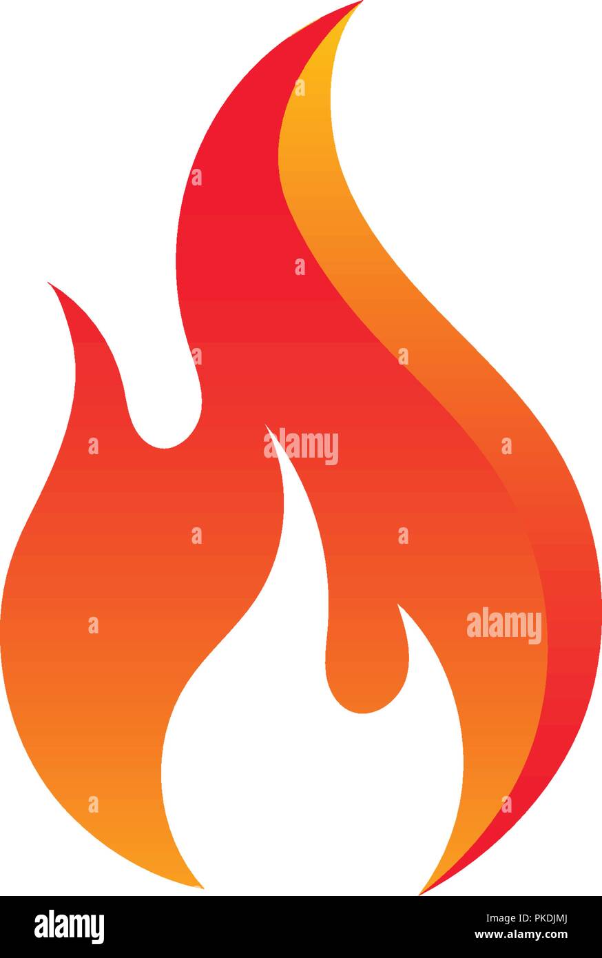 Fire flame vector illustration design template Stock Vector Image & Art ...