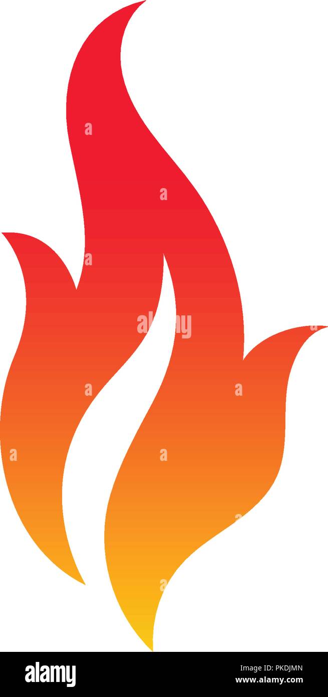 Fire flame vector illustration design template Stock Vector Image & Art ...