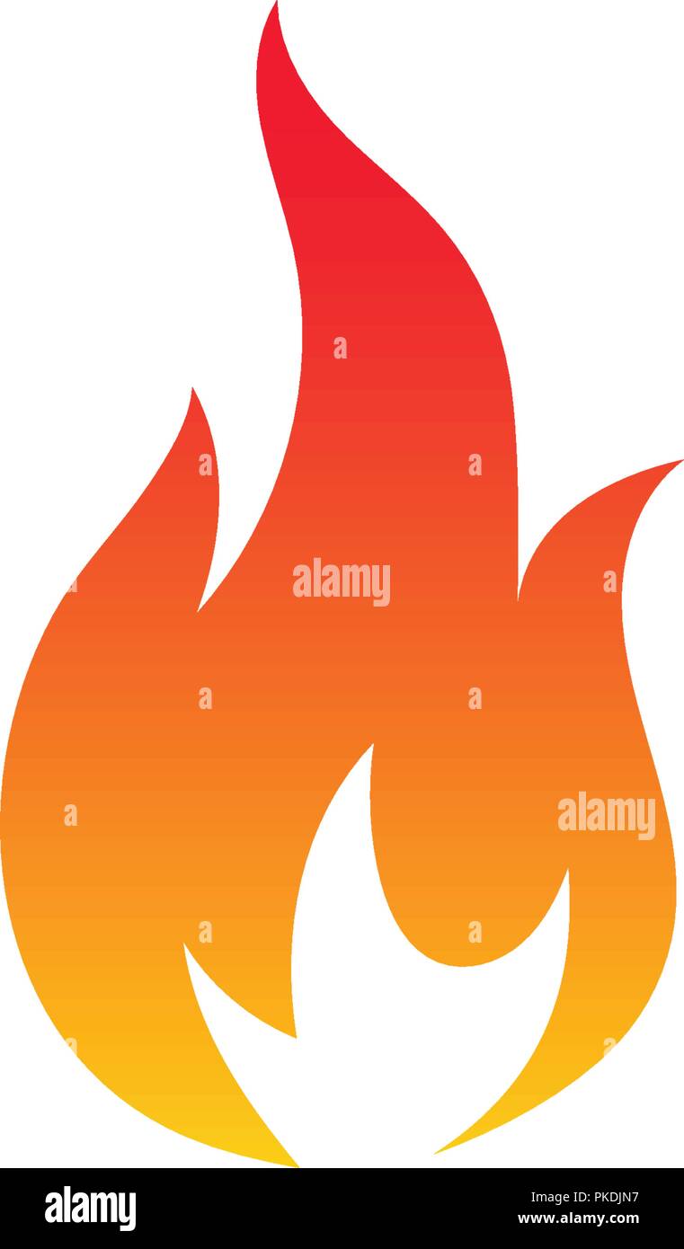 Fire flame vector illustration design template Stock Vector Image & Art ...