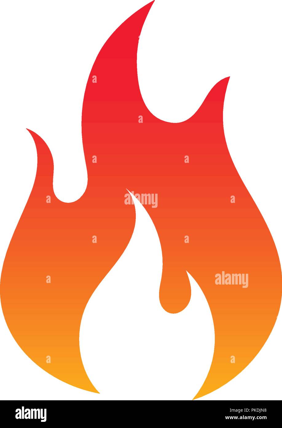 Fire flame vector illustration design template Stock Vector Image & Art ...