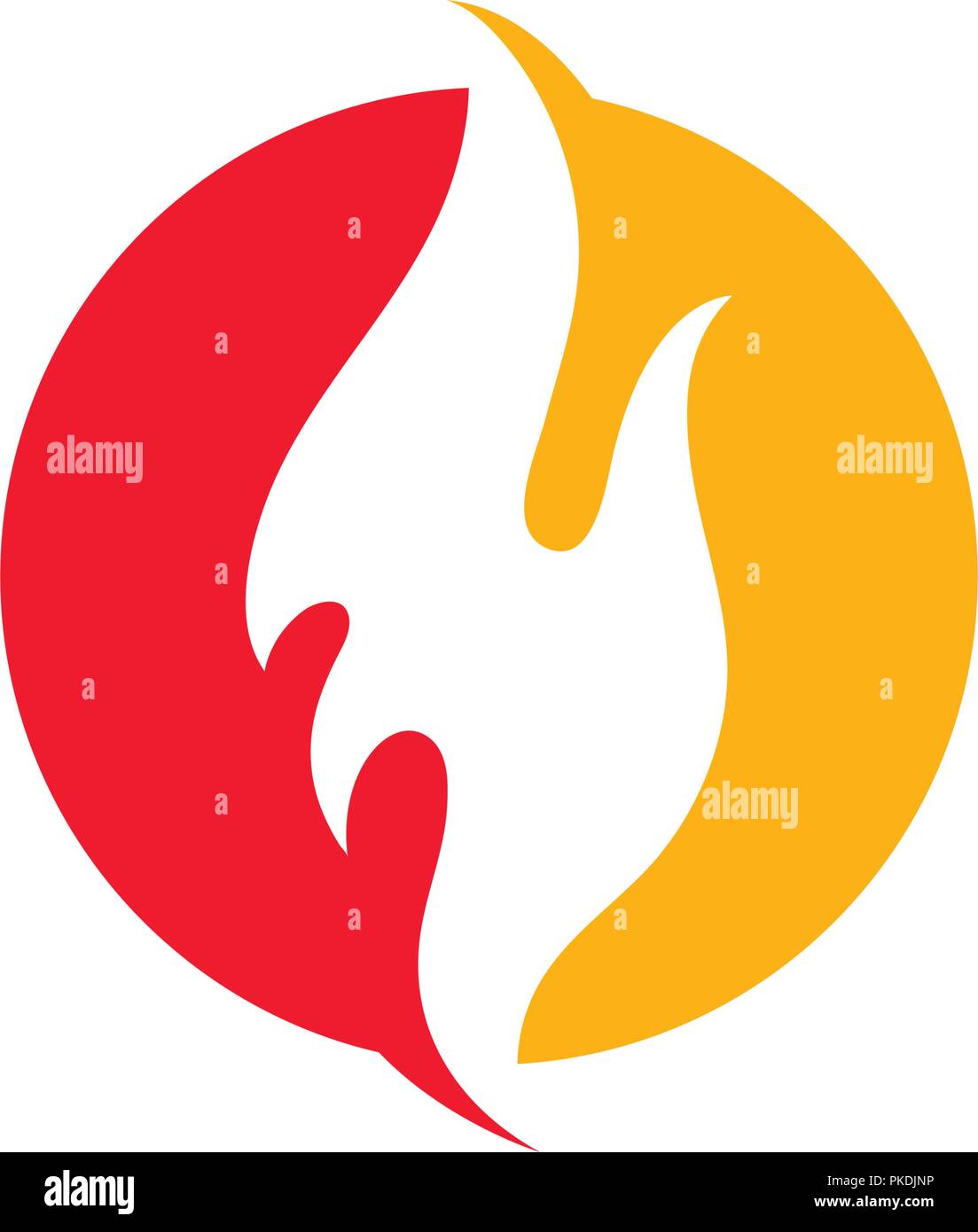 Fire flame vector illustration design template Stock Vector Image & Art ...