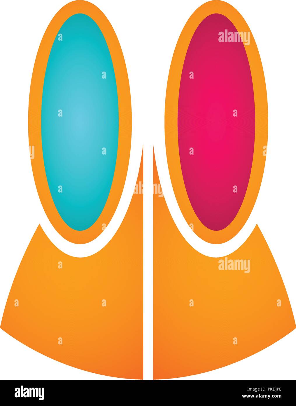 Isolated teamwork business logo Stock Vector Image & Art - Alamy