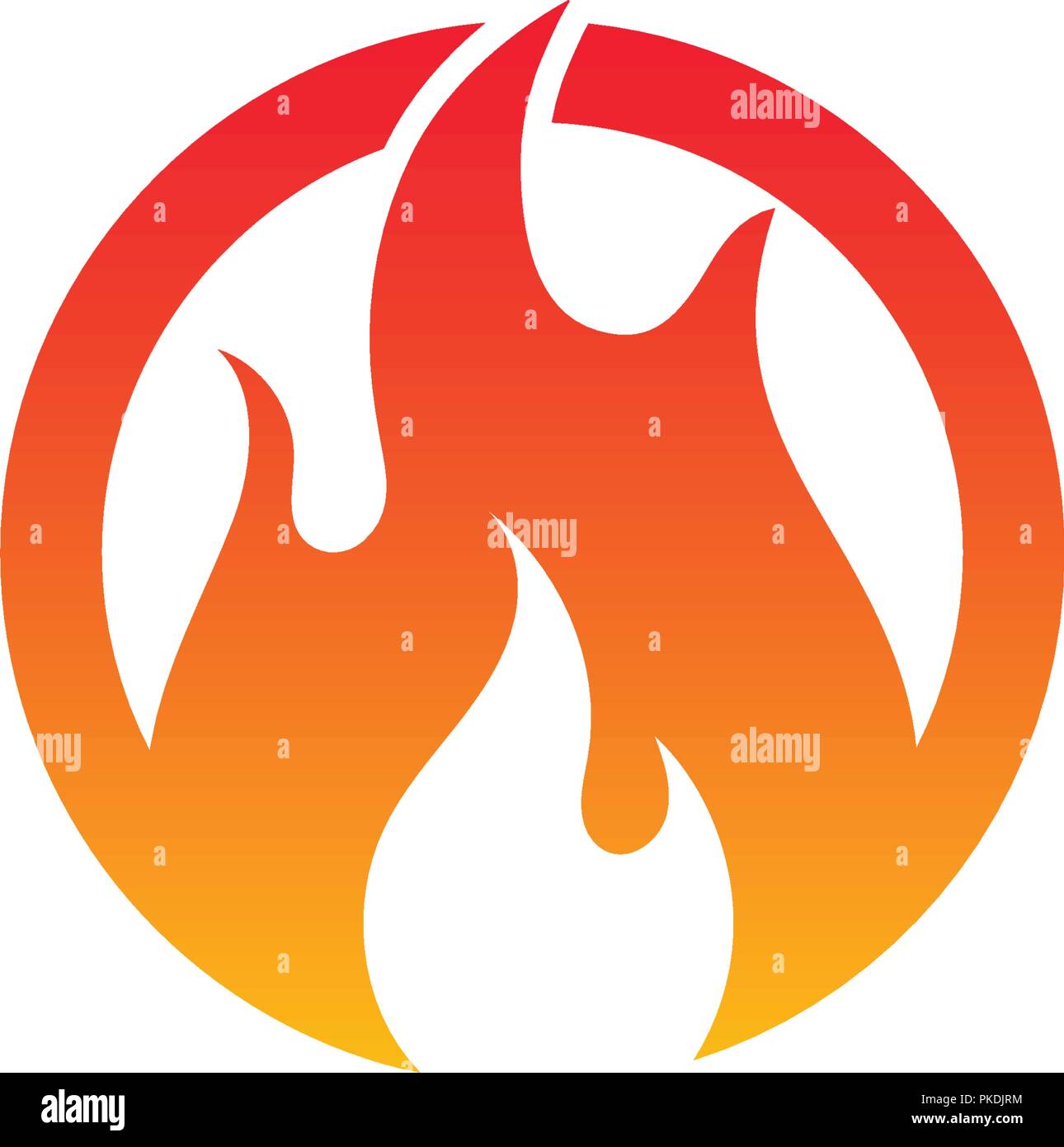 Fire flame vector illustration design template Stock Vector Image & Art ...