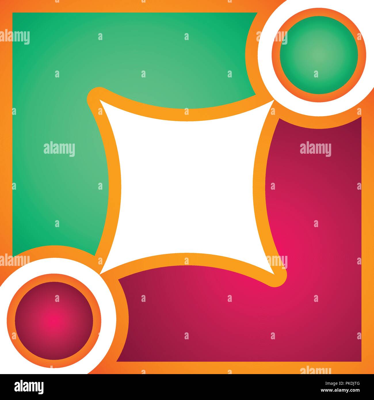 Isolated teamwork business logo Stock Vector Image & Art - Alamy