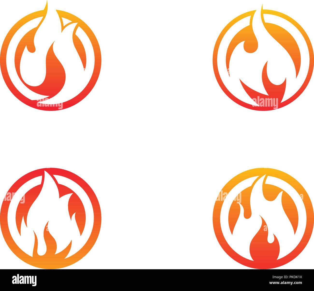 Daredevil Fire Logo Clipart