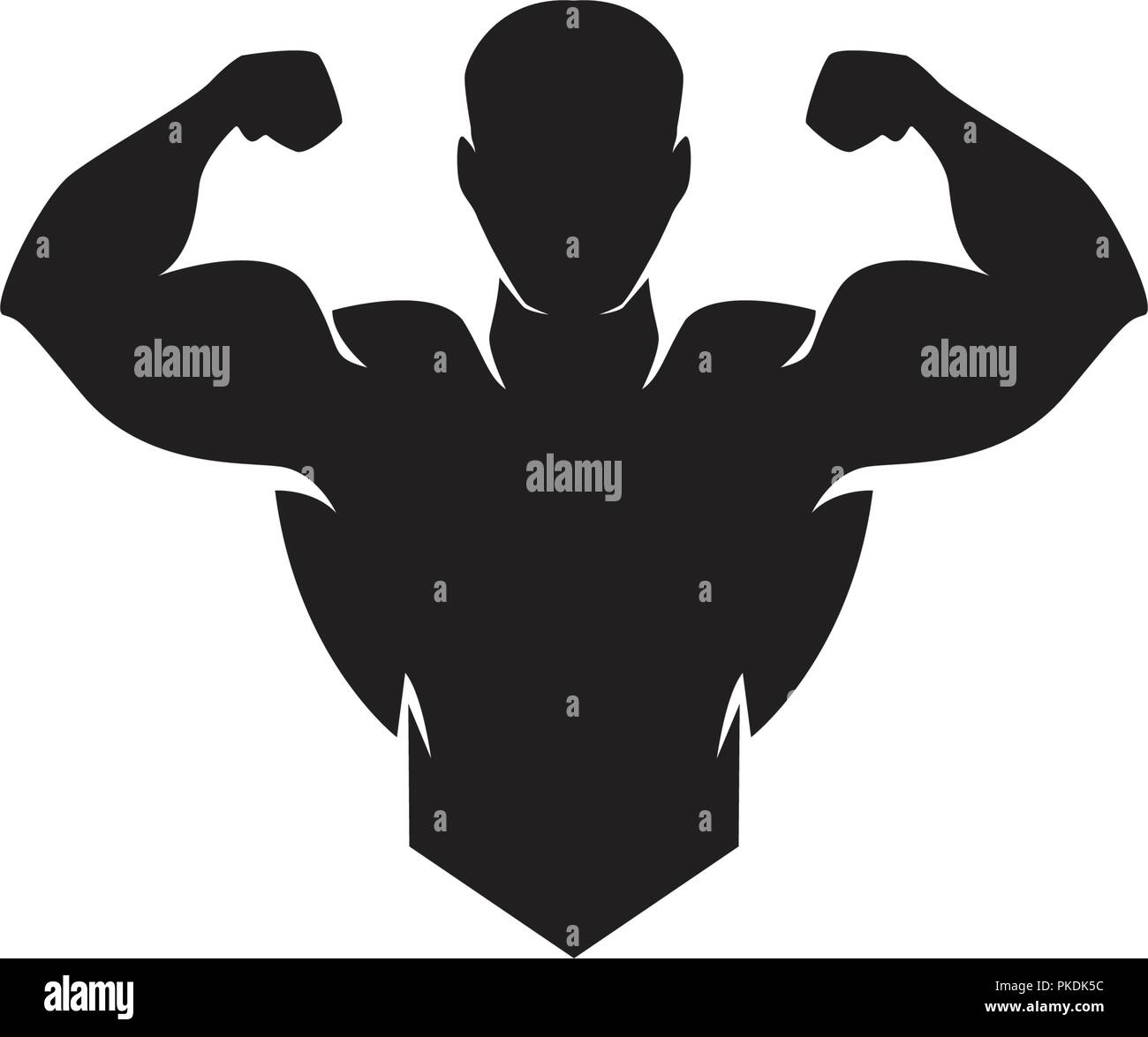 Vector object and Icons for Sport Label, Gym Badge, Fitness Logo Design ...