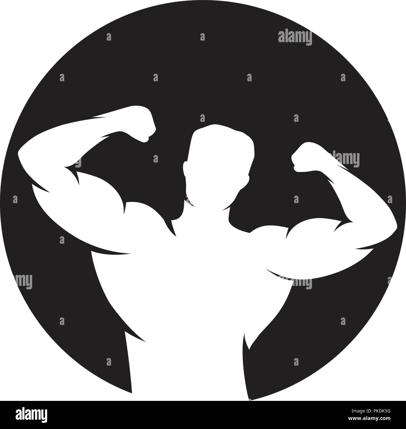 Vector object and Icons for Sport Label, Gym Badge, Fitness Logo Design ...