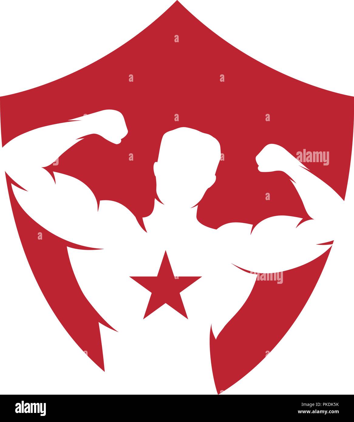 Vector object and Icons for Sport Label, Gym Badge, Fitness Logo Design ...