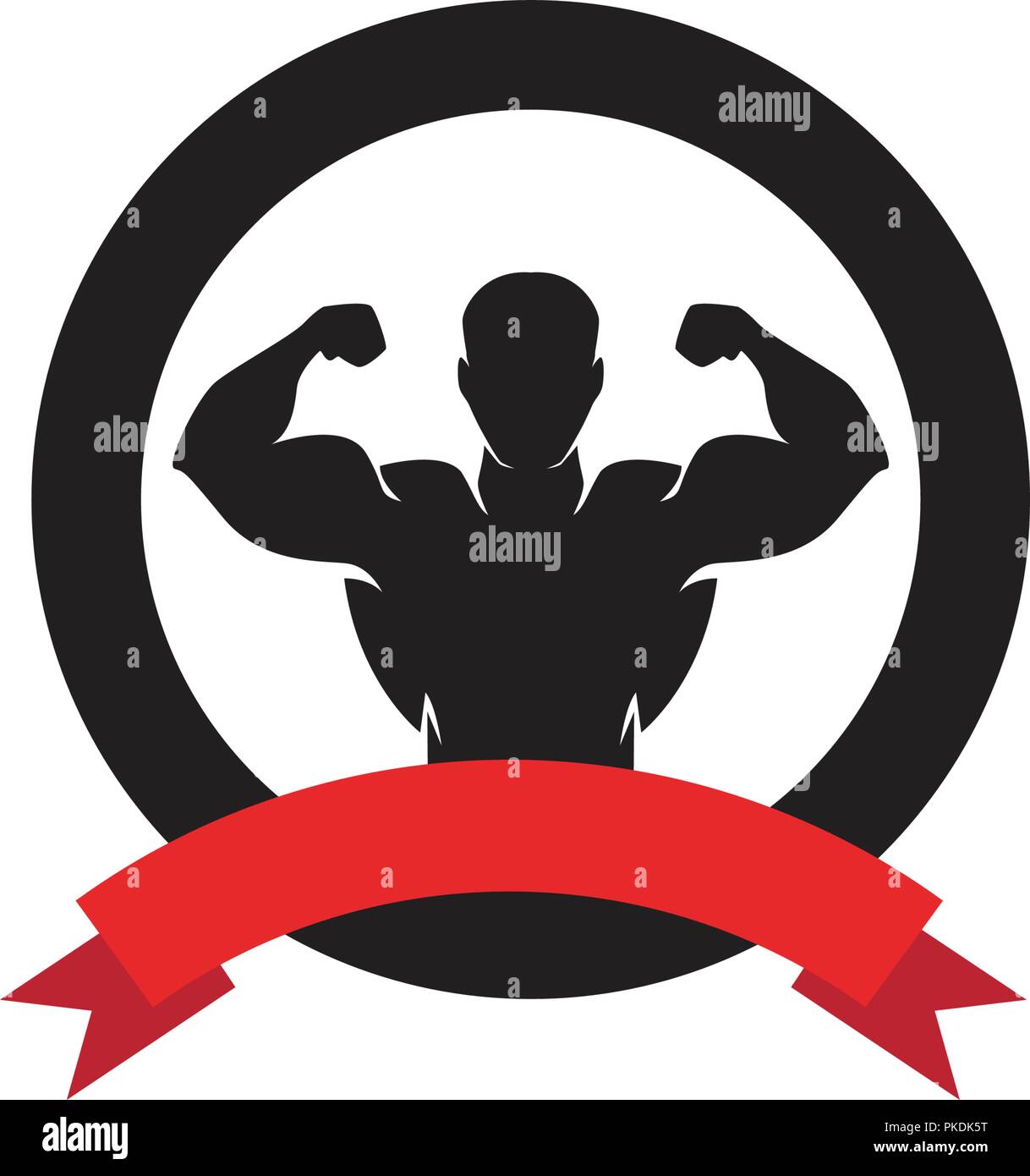 Vector object and Icons for Sport Label, Gym Badge, Fitness Logo Design ...