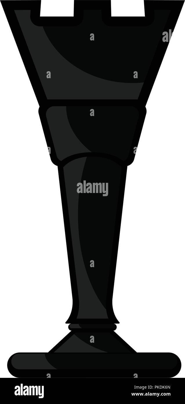 Isolated rook chess piece icon Stock Vector Image & Art - Alamy