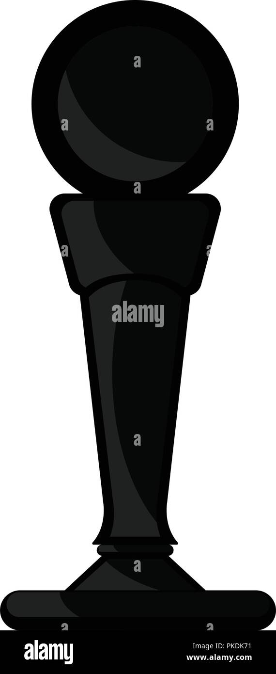 Isolated pawn chess piece icon Stock Vector Image & Art - Alamy