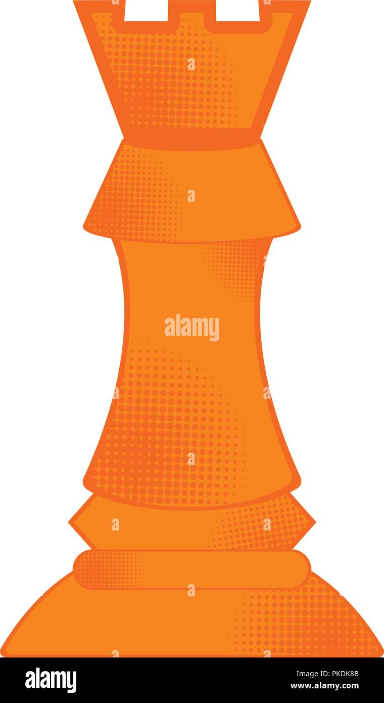 Isolated rook chess piece icon Stock Vector Image & Art - Alamy