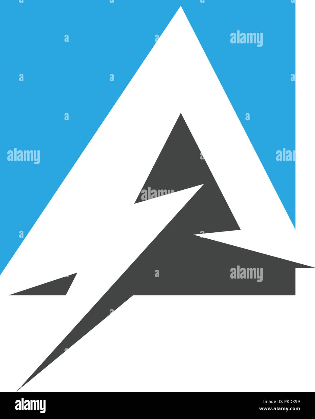 Letter lightning Stock Vector Images - Alamy