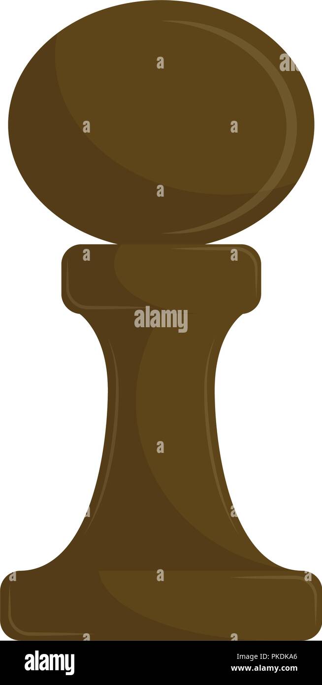 Isolated pawn chess piece icon Stock Vector Image & Art - Alamy