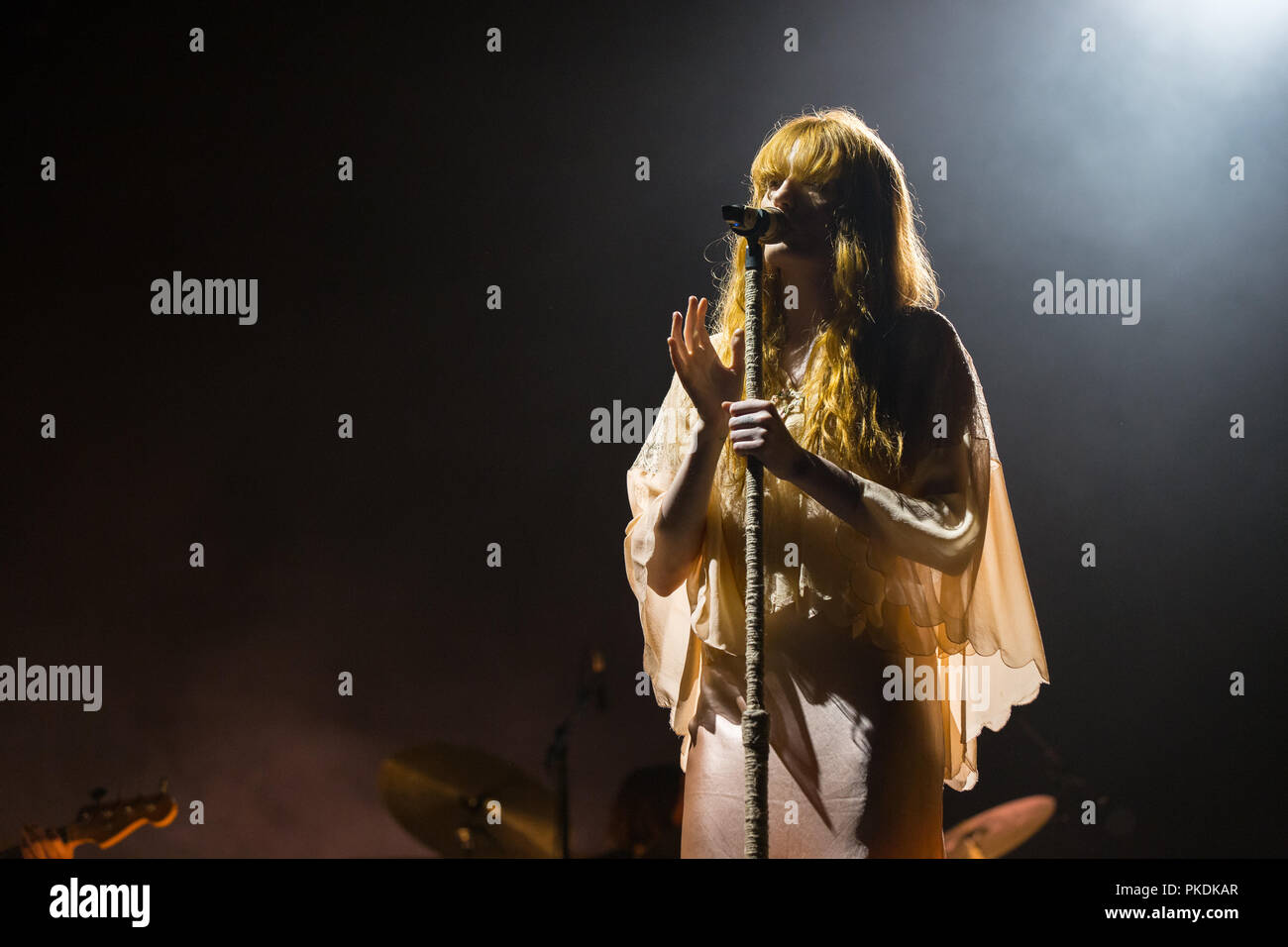 London indie band Florence + The Machine performing at Skookum Music ...