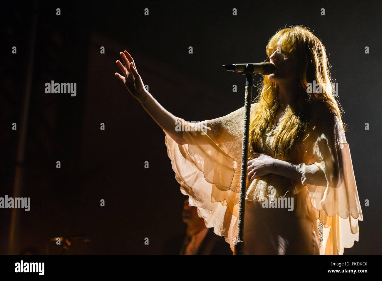 London indie band Florence + The Machine performing at Skookum Music ...