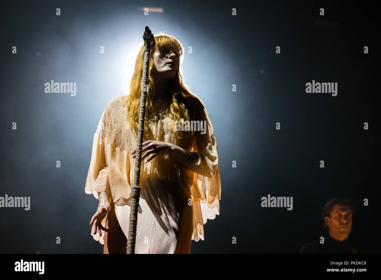 London indie band Florence + The Machine performing at Skookum Music ...
