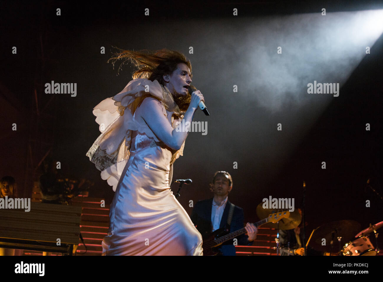 London indie band Florence + The Machine performing at Skookum Music ...