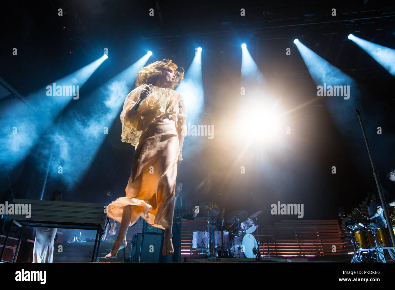 London indie band Florence + The Machine performing at Skookum Music ...