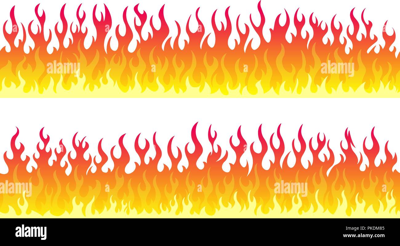 Flame Clipart Border