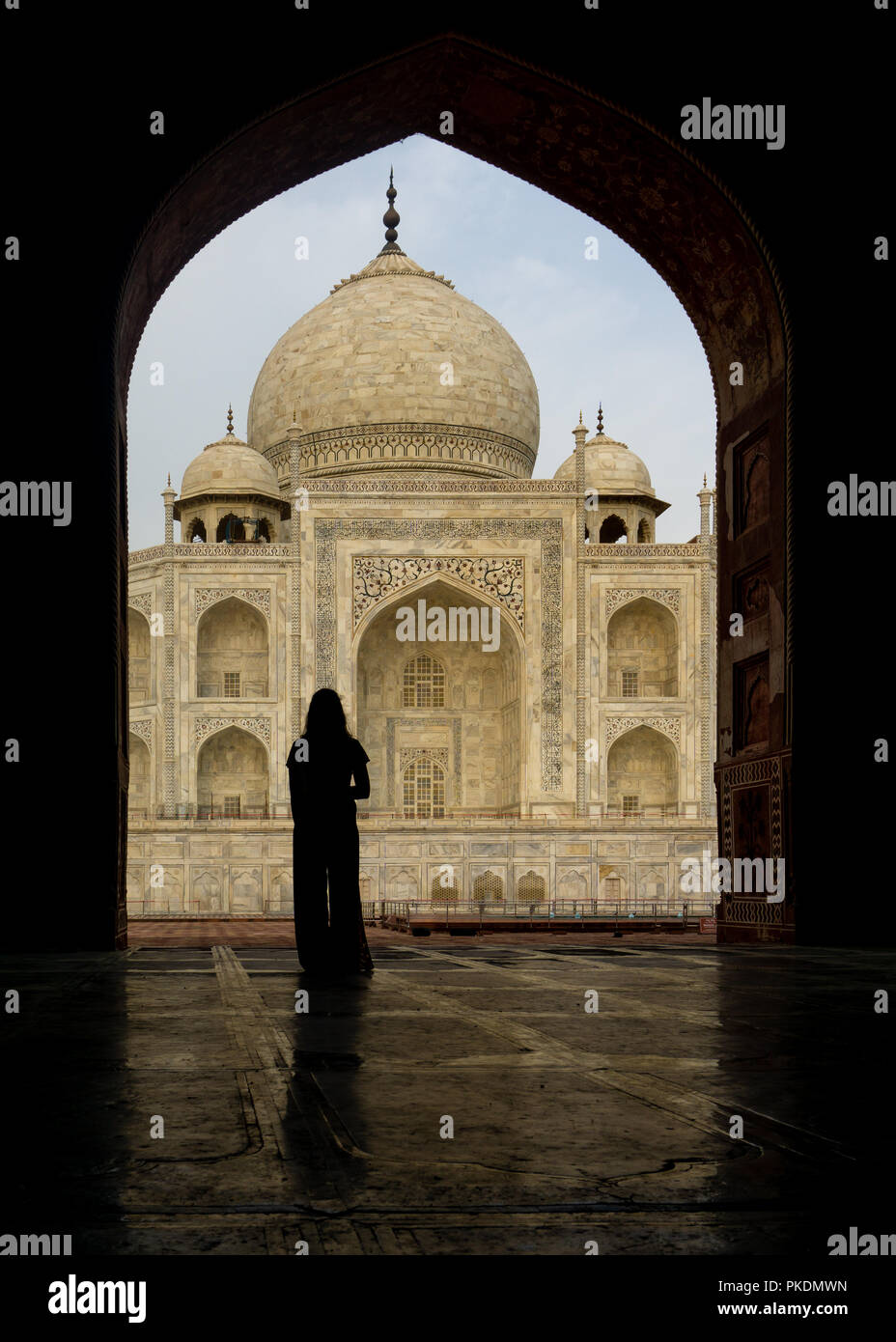 The Taj Mahal in Agra is one of the most popular and impressive ...