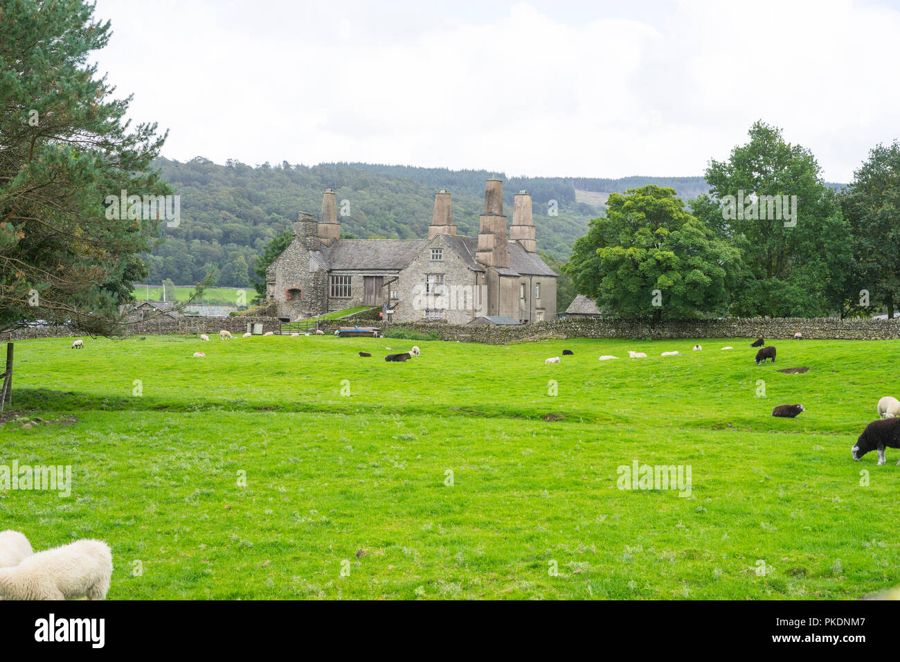 Coniston hall lake district hi-res stock photography and images - Alamy