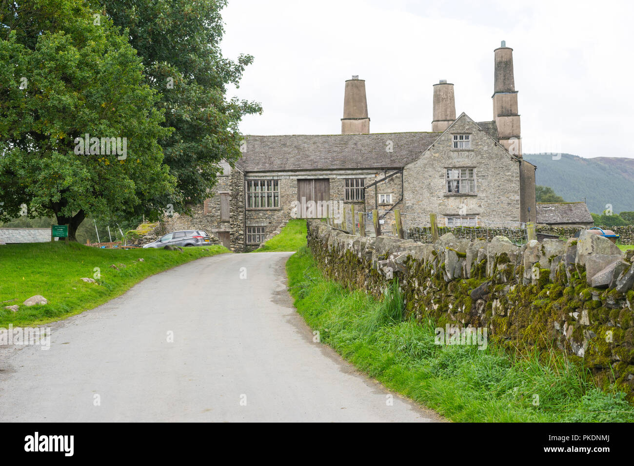 Coniston hall lake district hi-res stock photography and images - Alamy