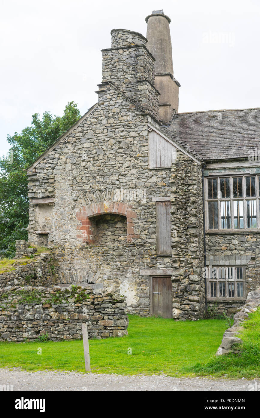 Coniston hall lake district hi-res stock photography and images - Alamy