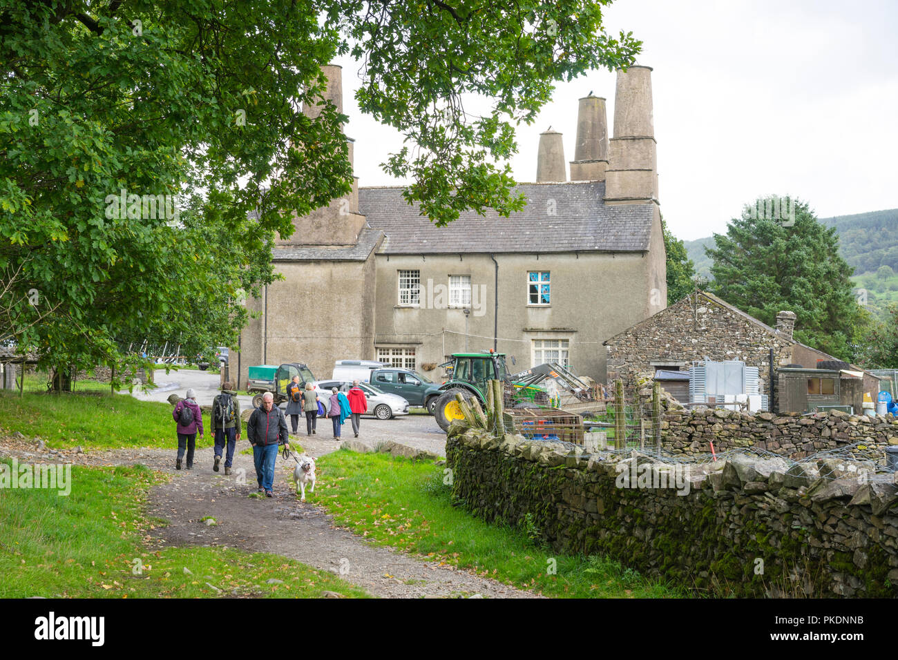 Coniston Hall, Coniston, Cumbria, England, UK Stock Photo - Alamy