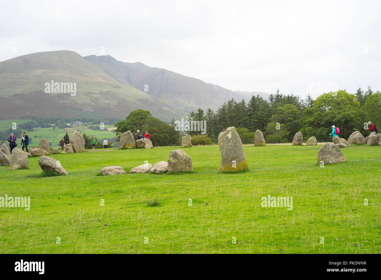 Castlerigg stone circle, Keswick, Cumbria, England, UK Stock Photo - Alamy