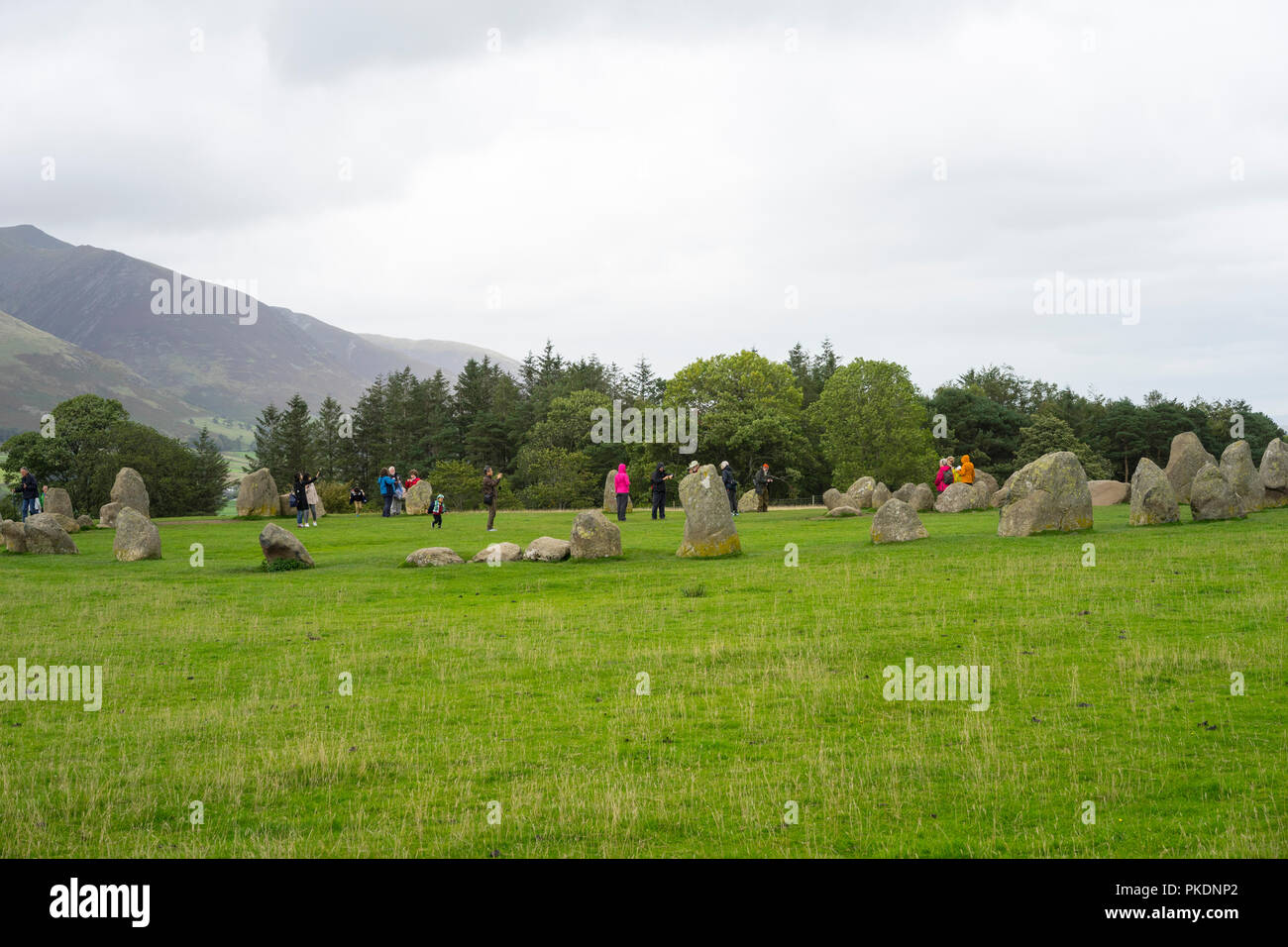 Castlerigg stone circle, Keswick, Cumbria, England, UK Stock Photo - Alamy
