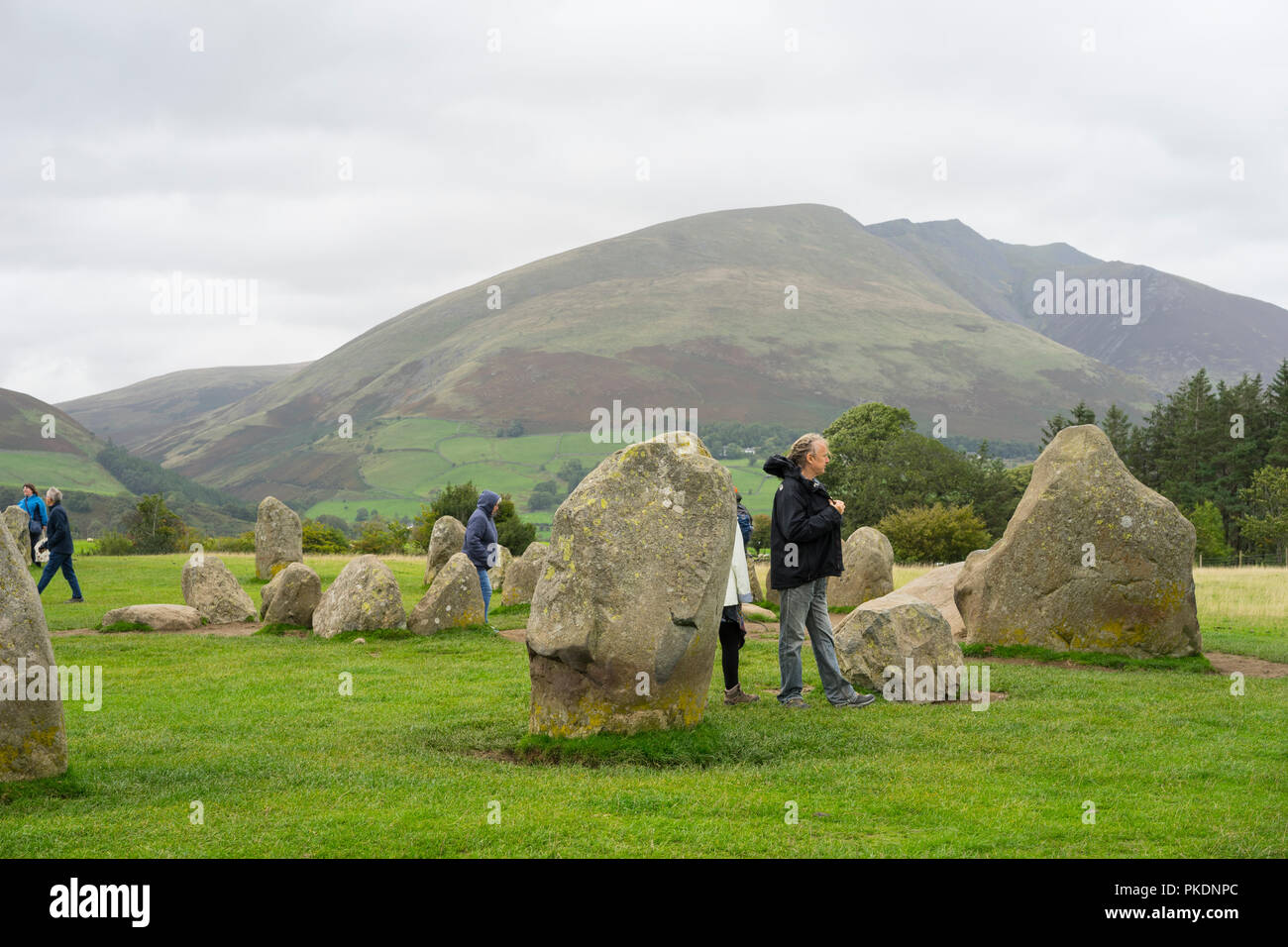 Castlerigg stone circle, Keswick, Cumbria, England, UK Stock Photo - Alamy