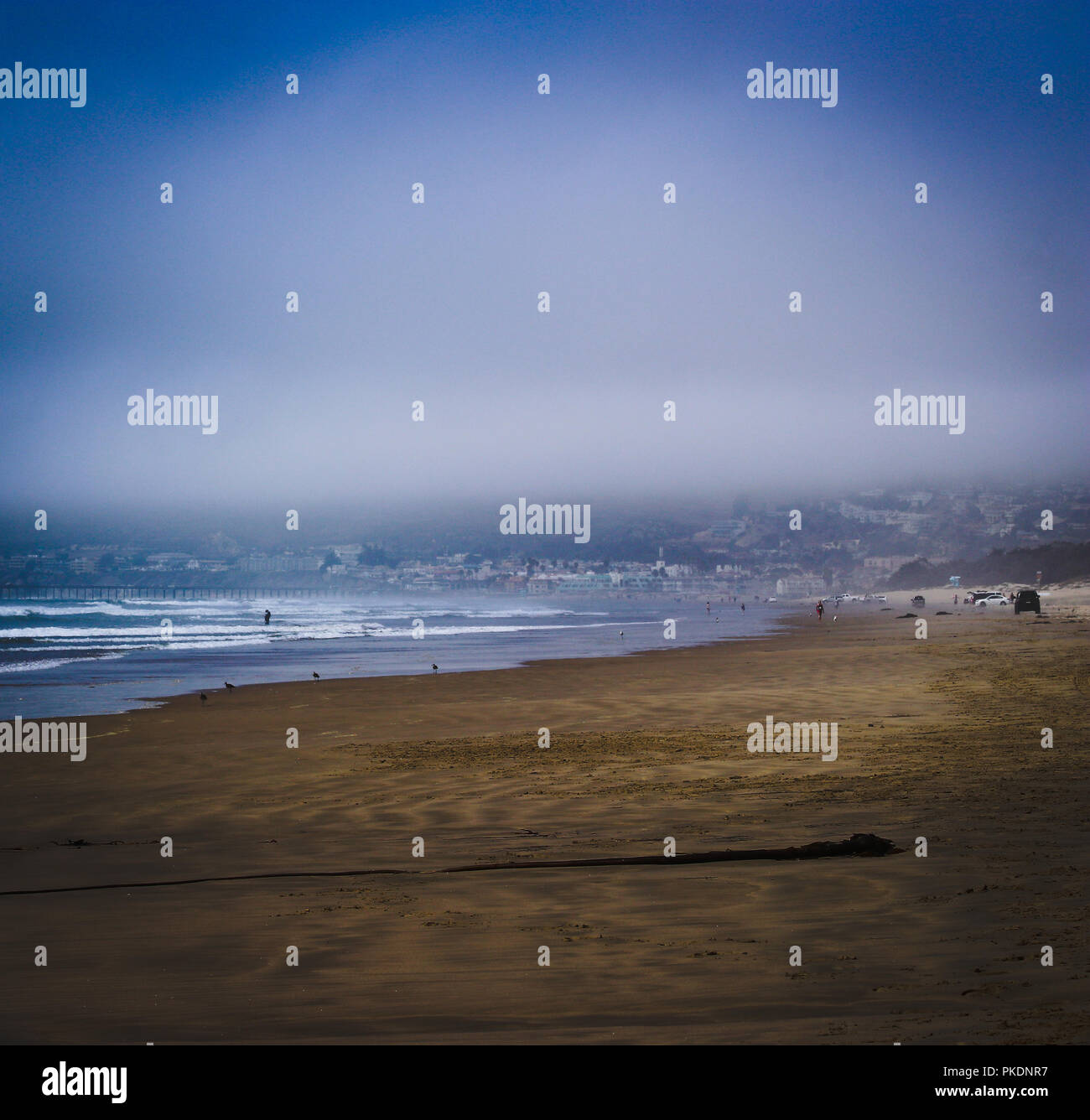 Pismo beach California sand and dunes Stock Photo - Alamy