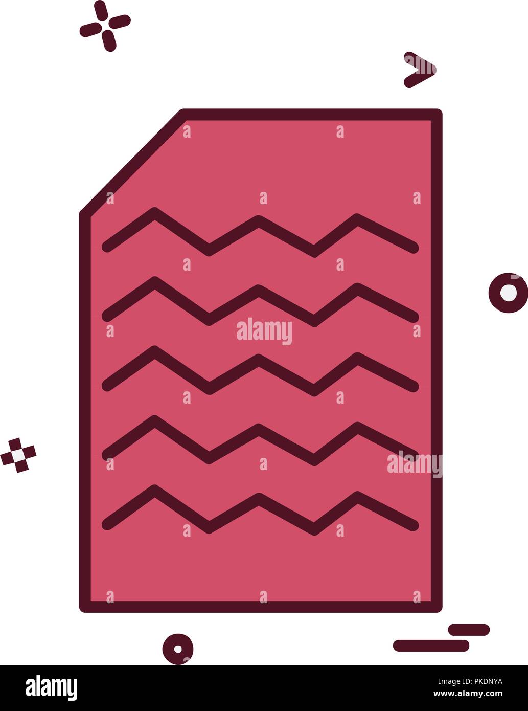 File icon design vector Stock Vector Image & Art - Alamy