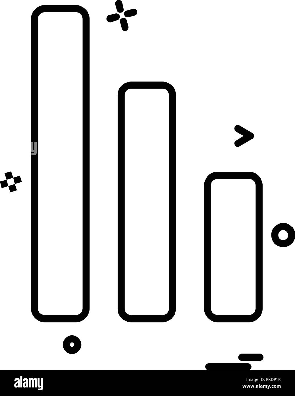 Graph icon design vector Stock Vector Image & Art - Alamy