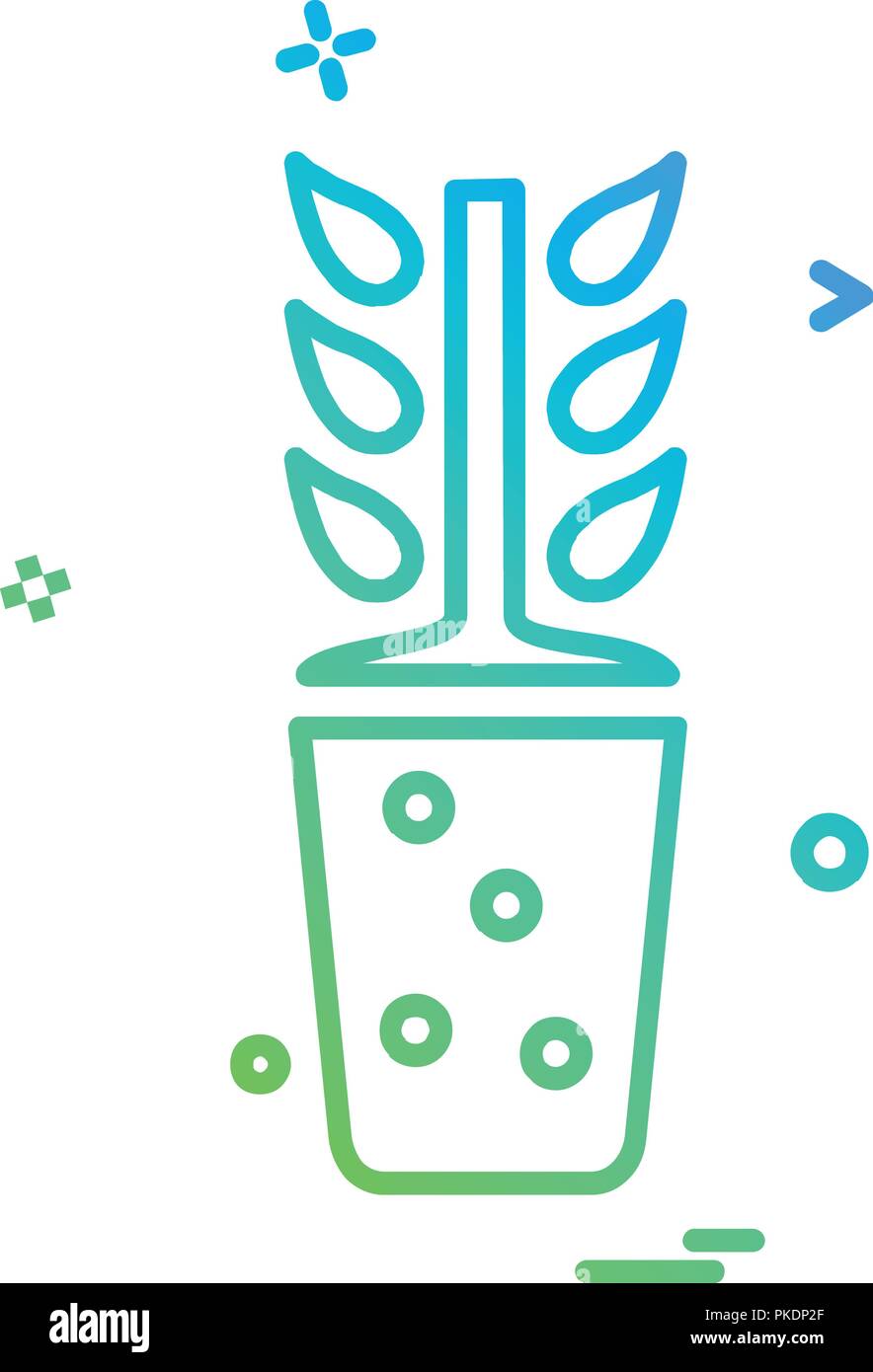 Plants icon design vector Stock Vector Image & Art - Alamy