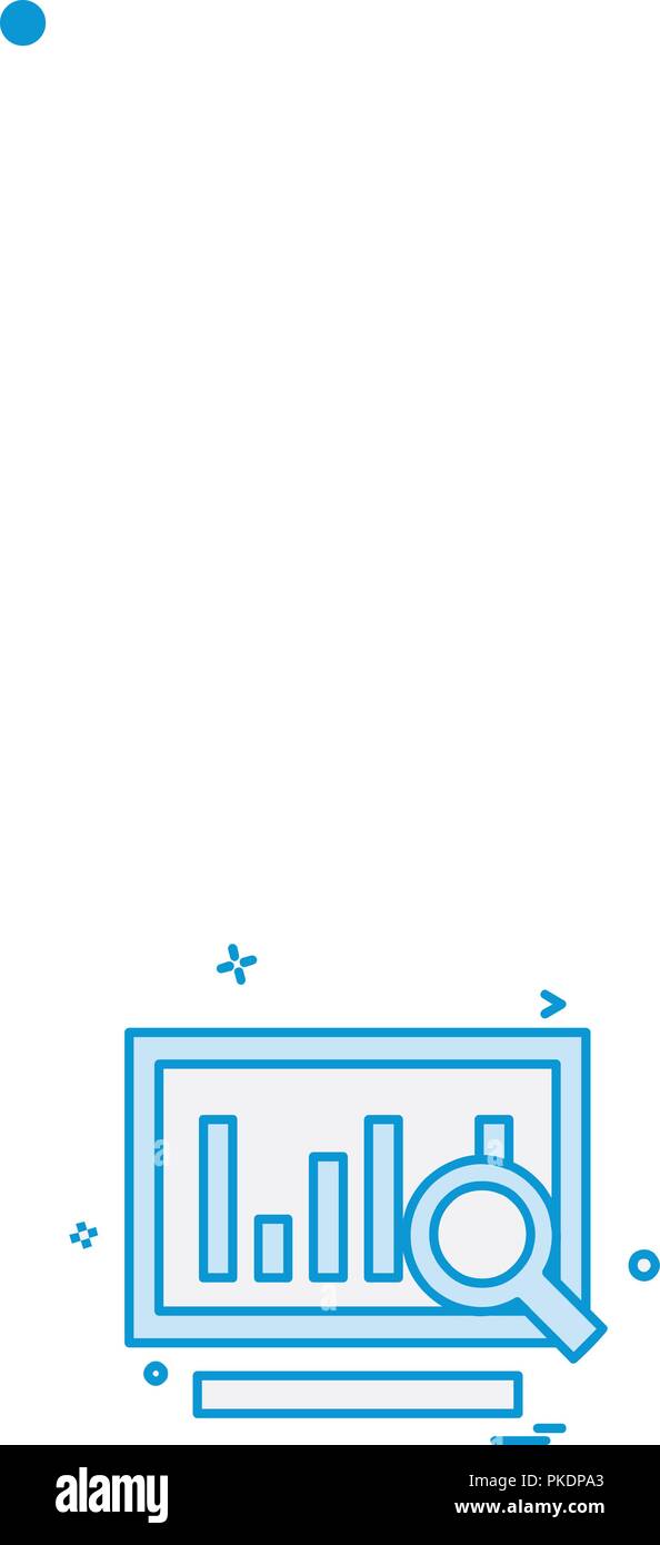 Graph icon design vector Stock Vector Image & Art - Alamy