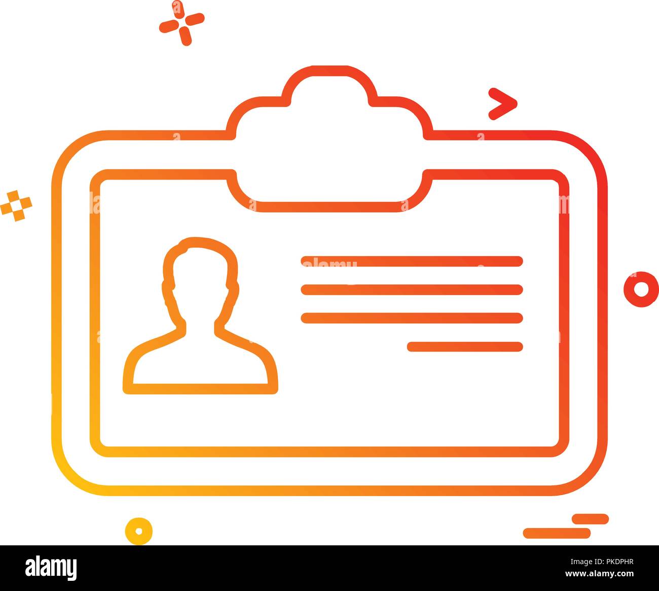 ID card icon design vector Stock Vector Image & Art - Alamy ID card icon design vector Stock Vector Image & Art - Alamy