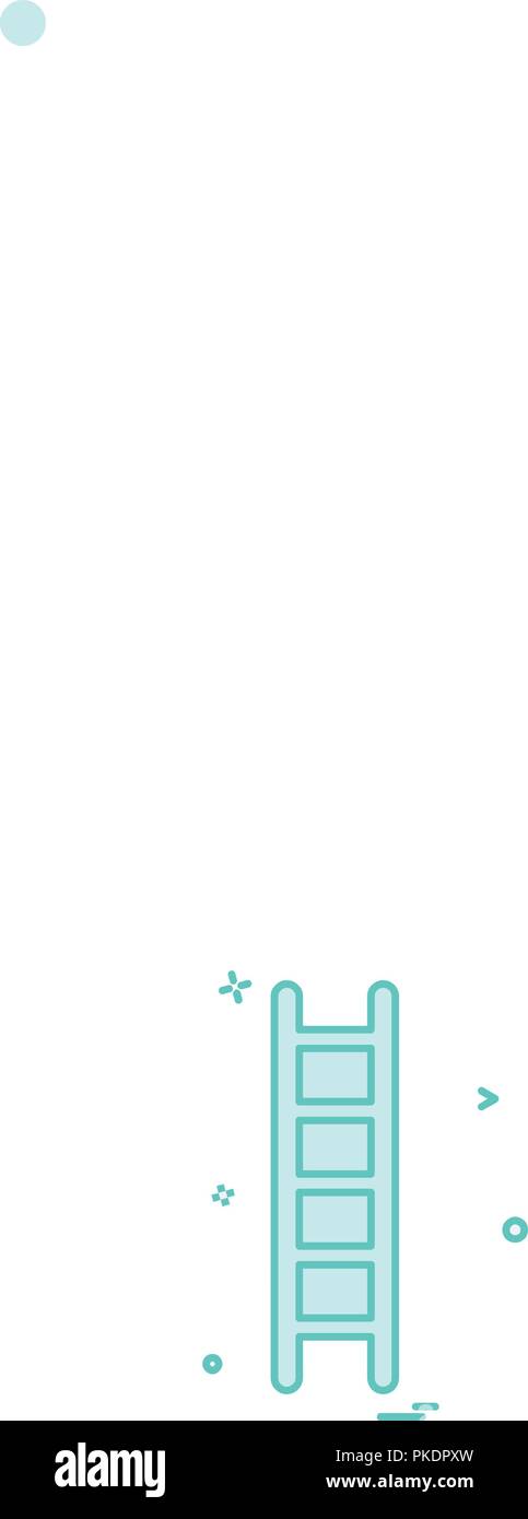 Ladder icon design vector Stock Vector Image & Art - Alamy