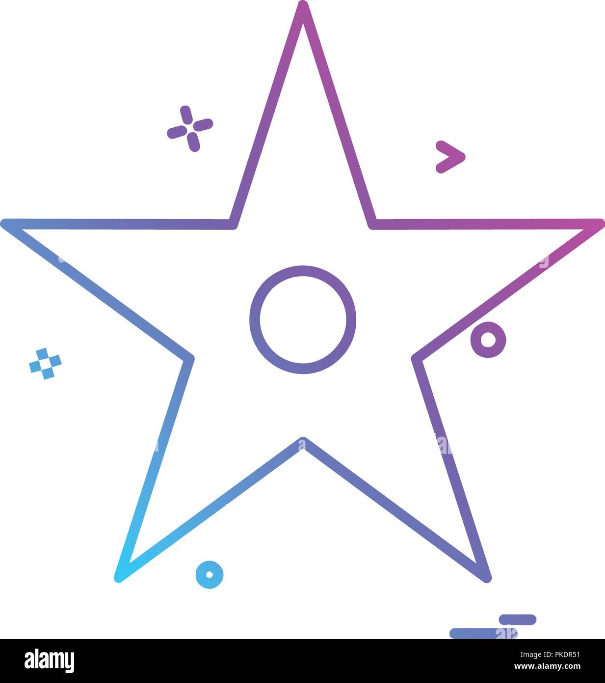 Star icon design vector Stock Vector Image & Art - Alamy