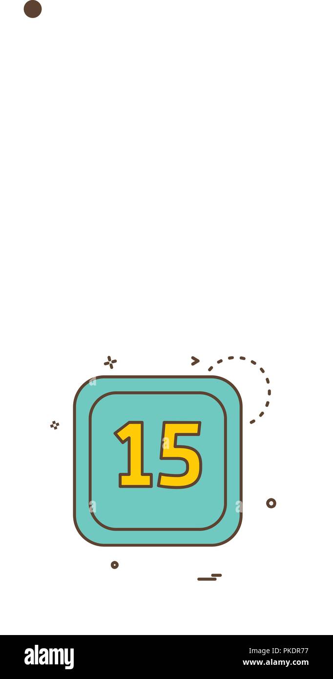 15 date calender Stock Vector Images - Alamy