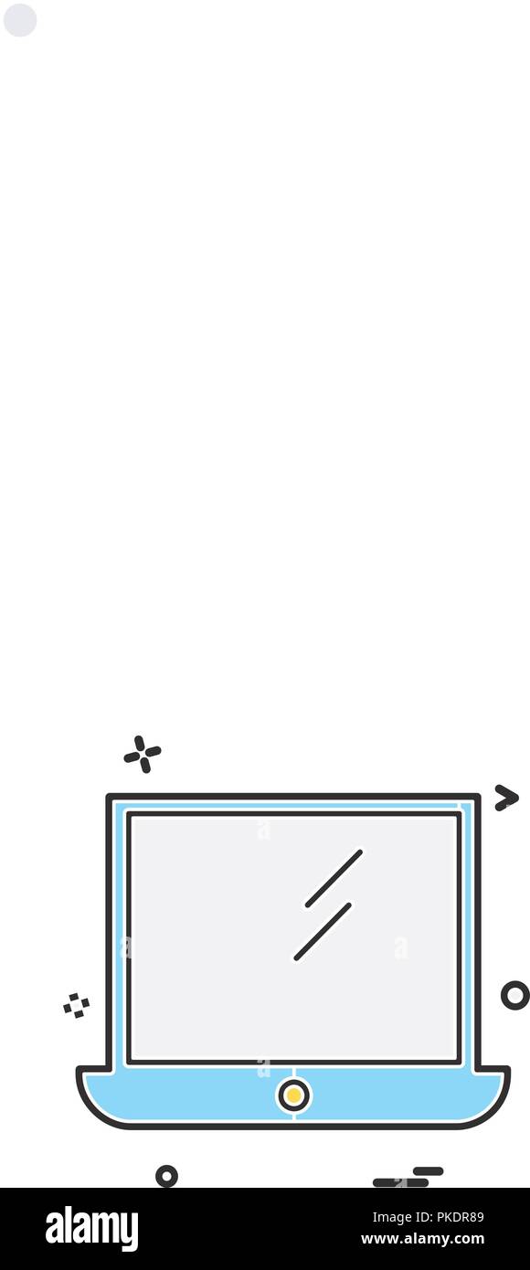 Computer icon design vector Stock Vector Image & Art - Alamy