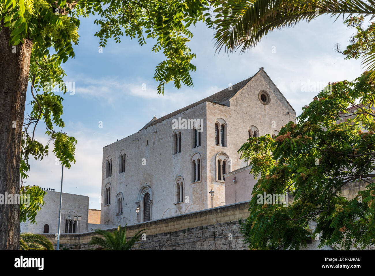 Ancient Basilica of San Nicola, Bari Stock Photo - Alamy