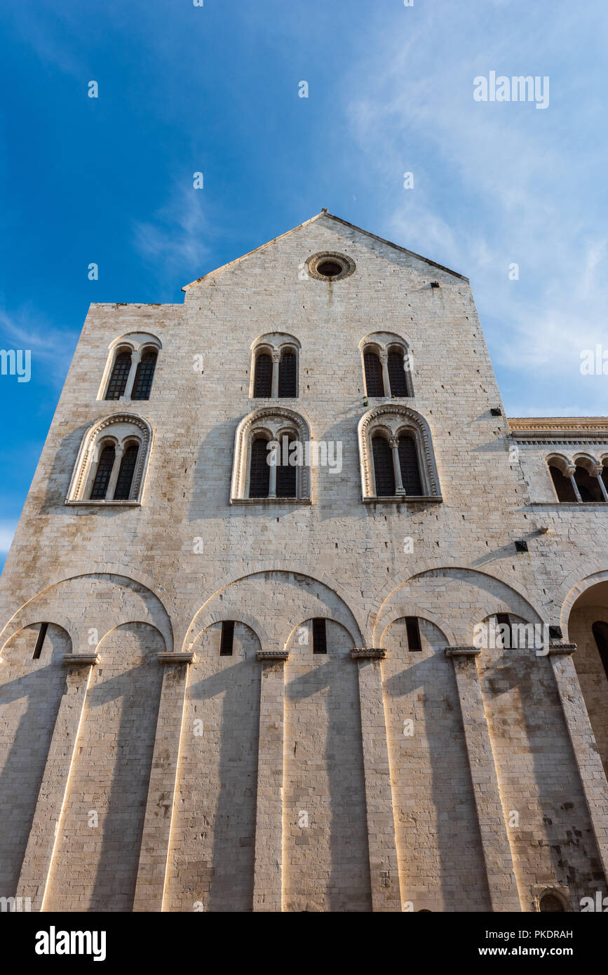 Ancient Basilica of San Nicola, Bari Stock Photo - Alamy