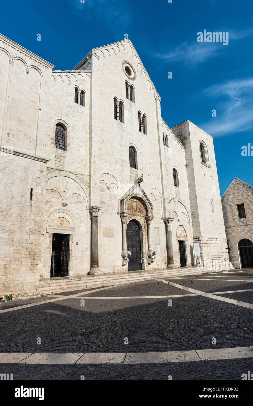 Ancient Basilica of San Nicola, Bari Stock Photo - Alamy